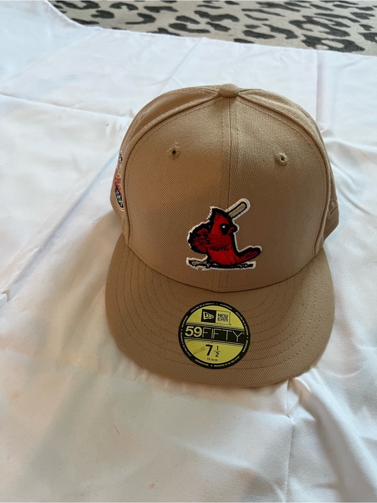 New Era | Accessories | New Era Tan Cap With Red St Louis Cardinals ...